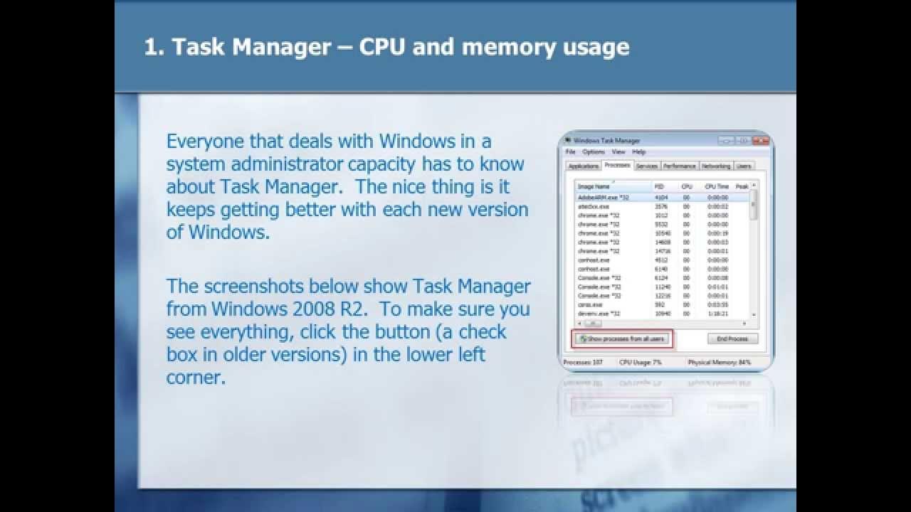 20 Windows Tools Every System Administrator Should Know - YouTube