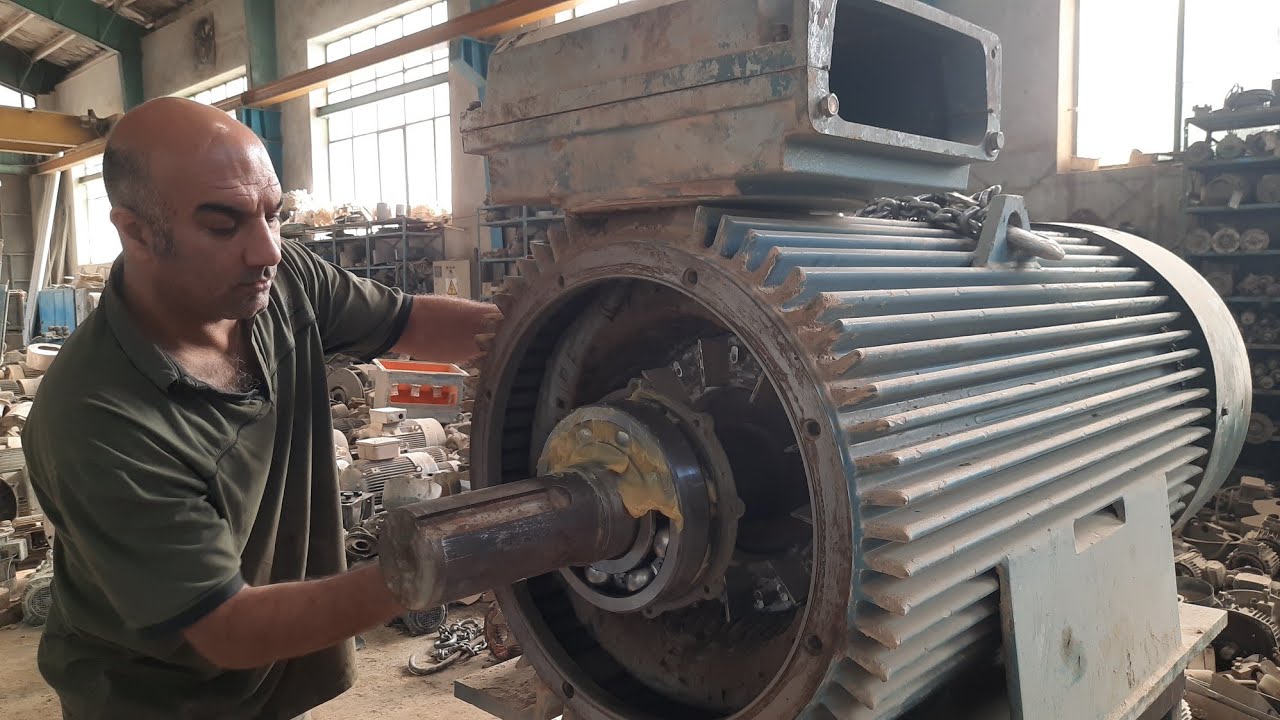 everything about the winding of electric motors ||Servicing the ...