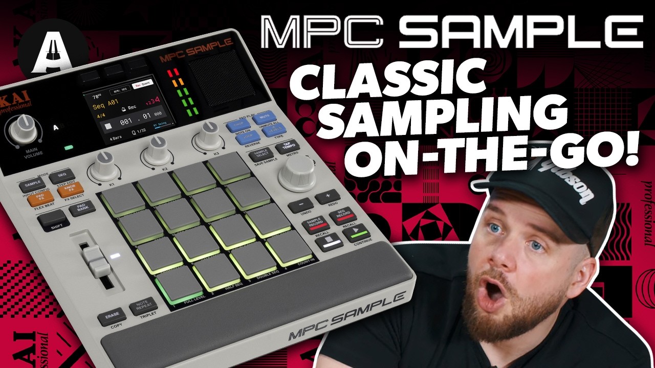 Akai MPC Sample - Portable Sampling Perfection!? - YouTube
