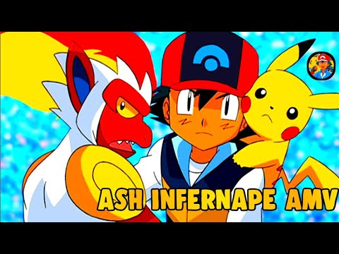 ASHXINFERNAPE ll INTO YOUR ARM AMV ll ASH AND INFERNAPE 🔥🔥 - YouTube