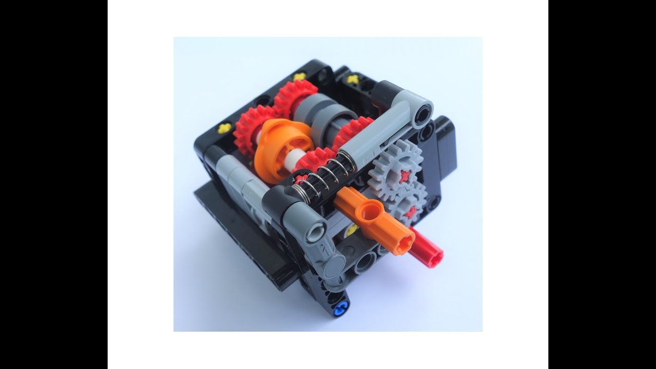 Crowkillers 2018 Lego Technic 4 Speed AWD Gearbox - YouTube