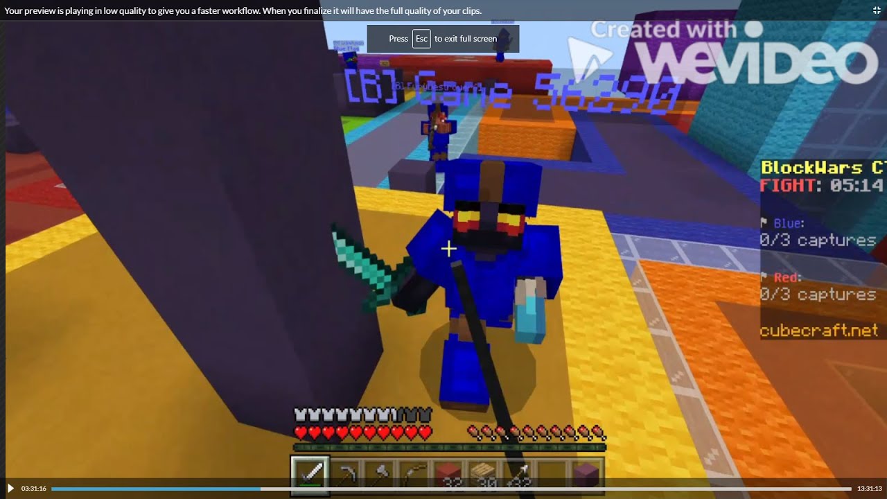 Minecraft Block Wars (Cube Craft) - YouTube