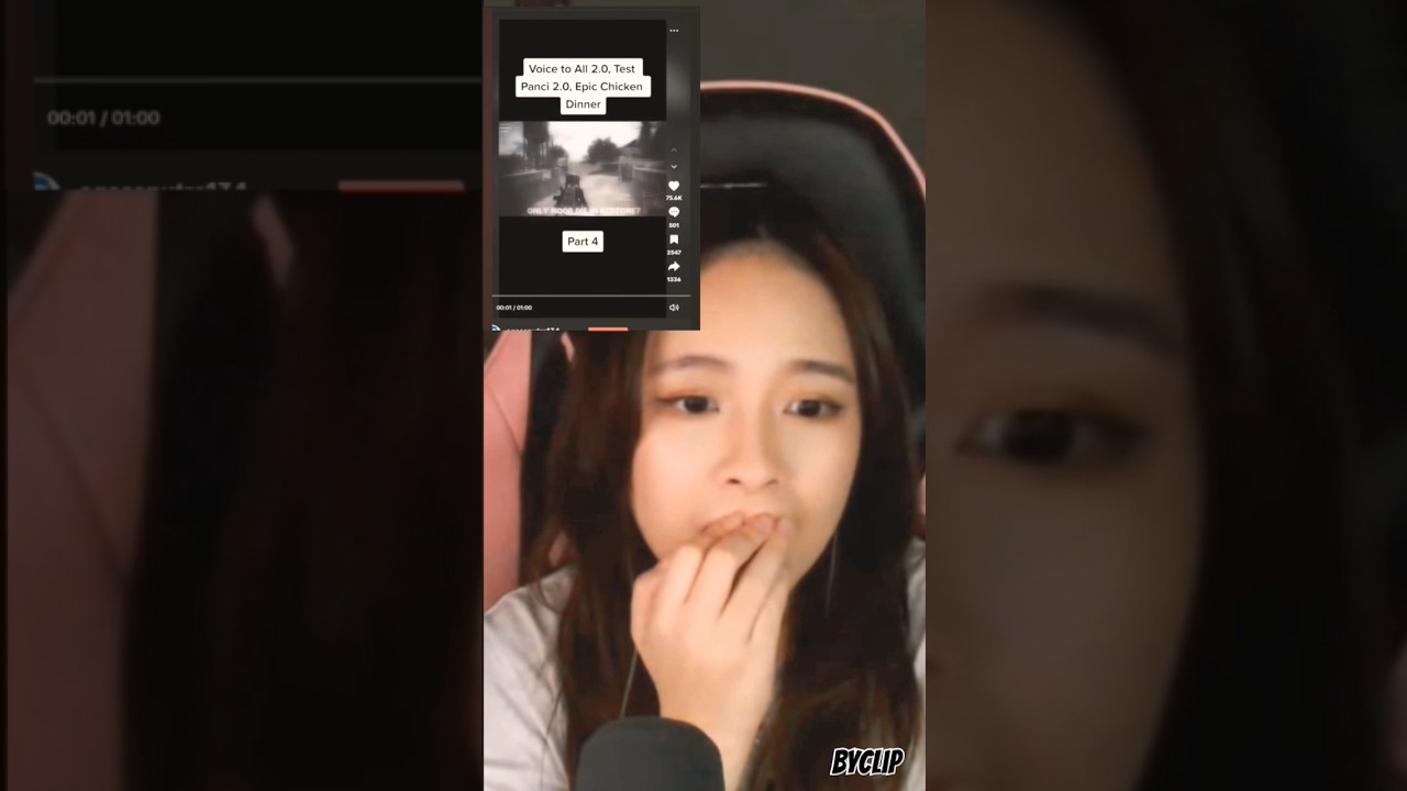 Reaction anin video milyha #shortvideo #clip #anindithacahyadi #pubg ...