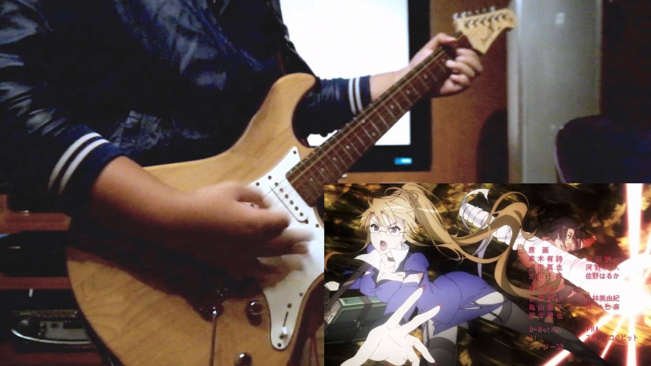 【TAB】Shakugan no Shana III ED 2「ONE」TV Size Guitar Cover - YouTube