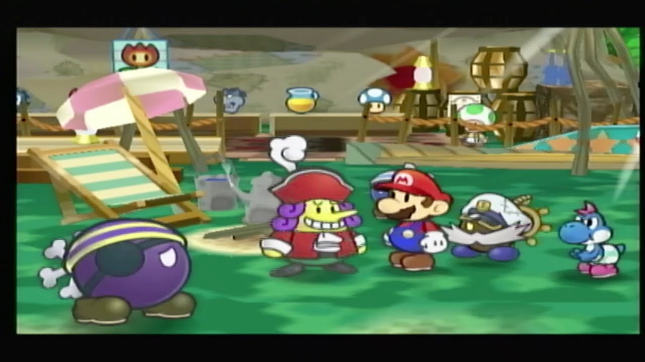 Paper Mario: The Thousand-Year Door Walkthrough HD - 21 Keelhaul Key Vs ...