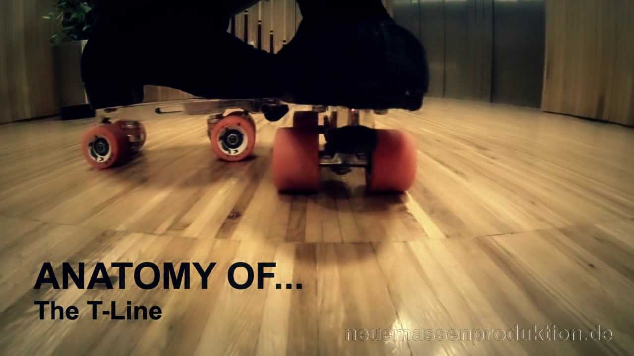 ANATOMY OF... The T Line (roller skating tutorial) - YouTube