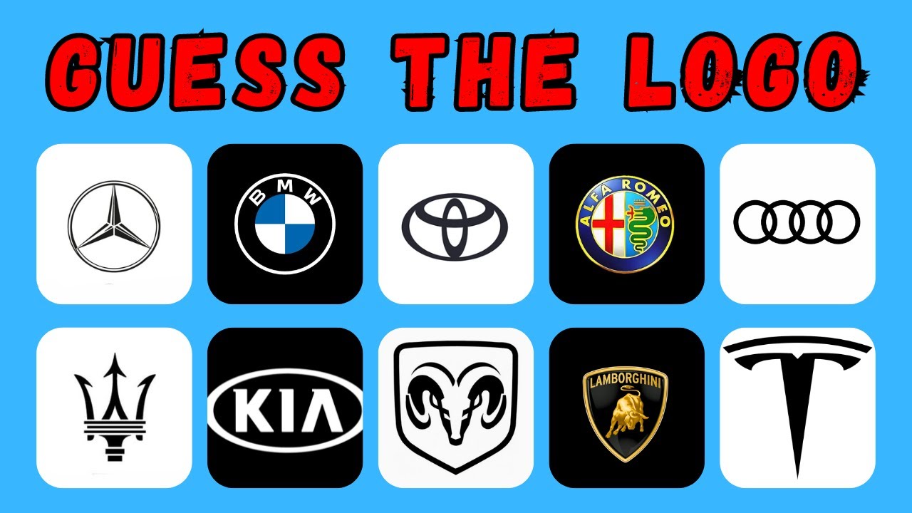 Guess the Car Companies Logo in 5 seconds - Logo QUIZ - YouTube