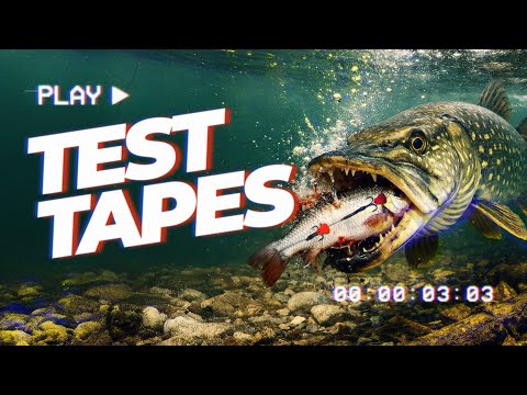 Pike Fishing With A Underwater Camera - Test Tapes