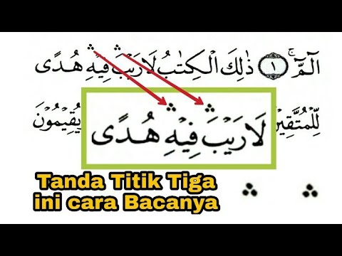 Contoh Ayat Tiga Titik