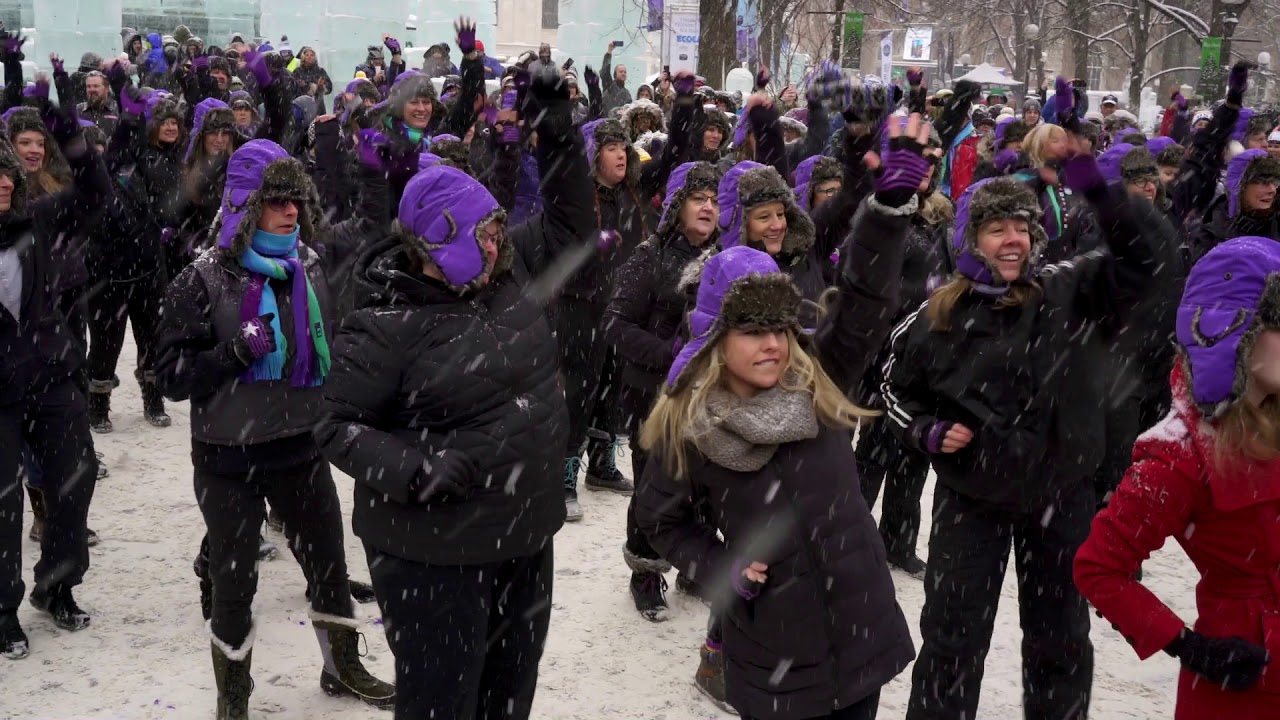 The Bold North Flash Mob HD 2-3-2018 - YouTube