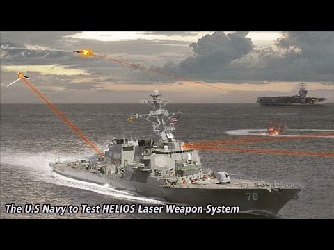 US Navy to Deploy Laser-Based HELIOS System This Year - YouTube