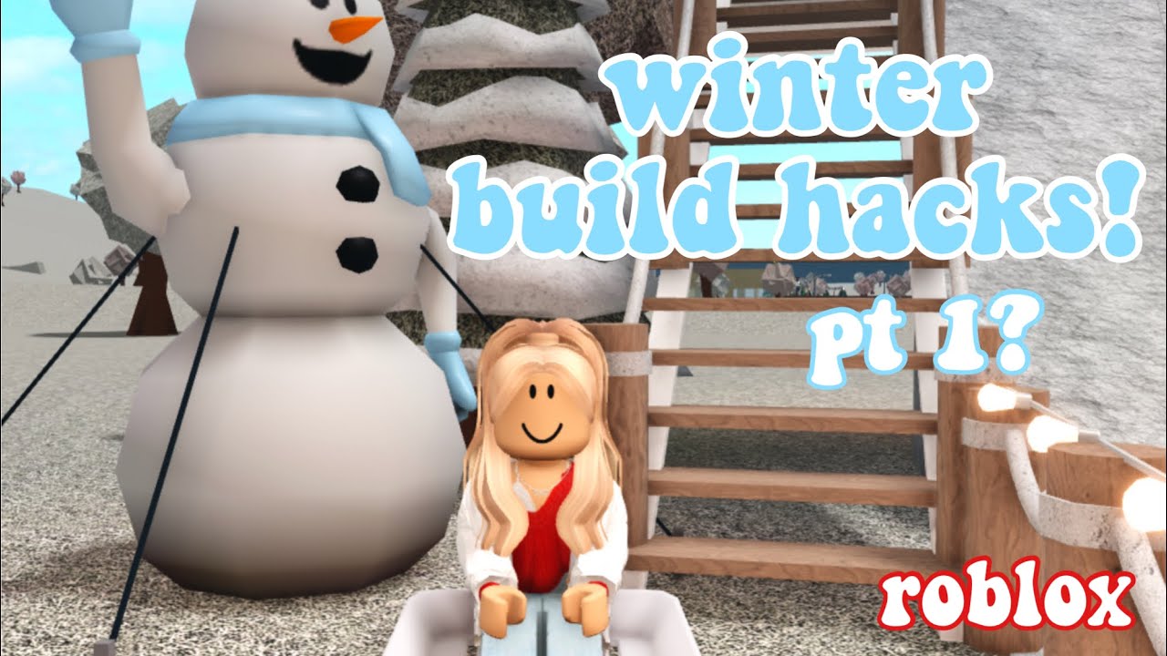 Winter Build Hacks! ☃️ | Roblox - YouTube