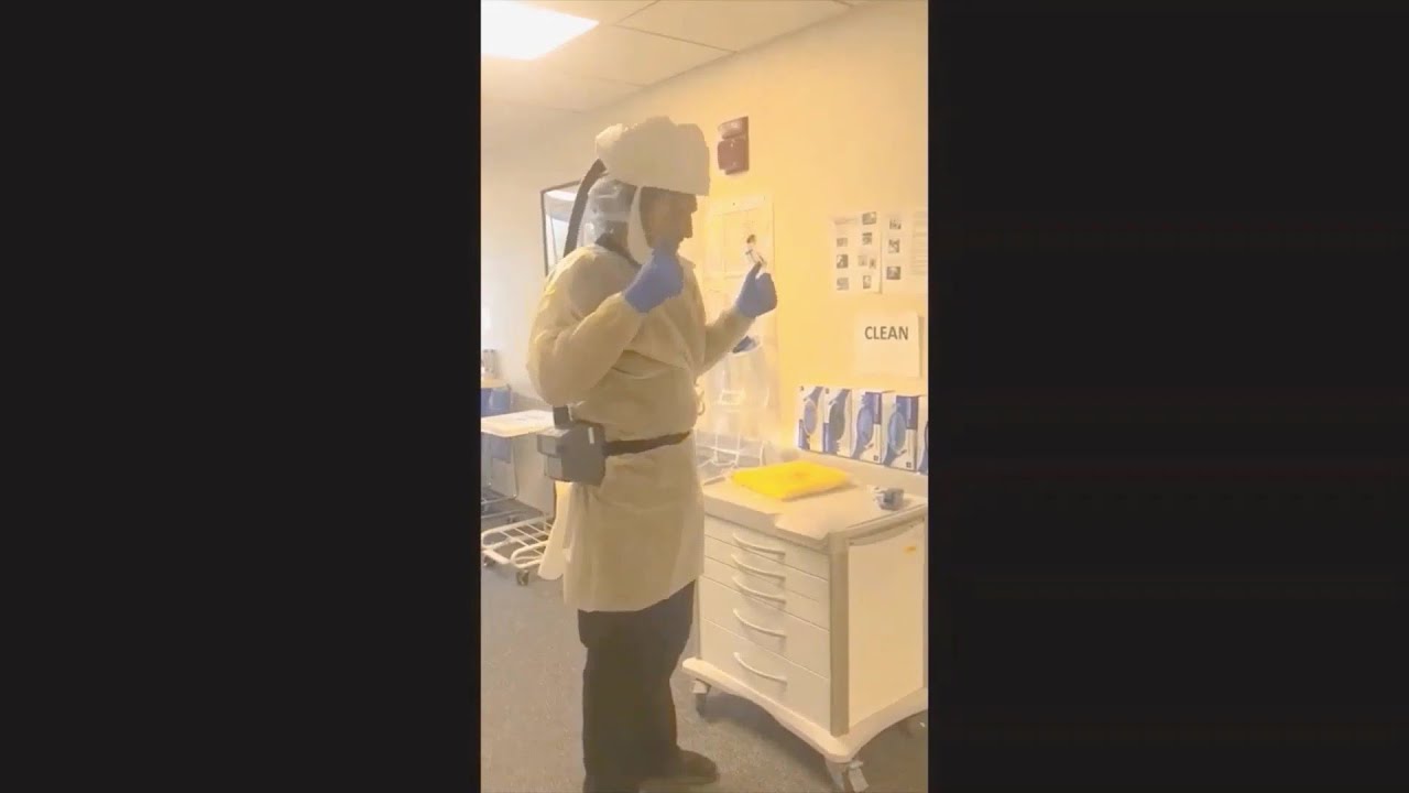 Donning and doffing PAPR 2020 - YouTube