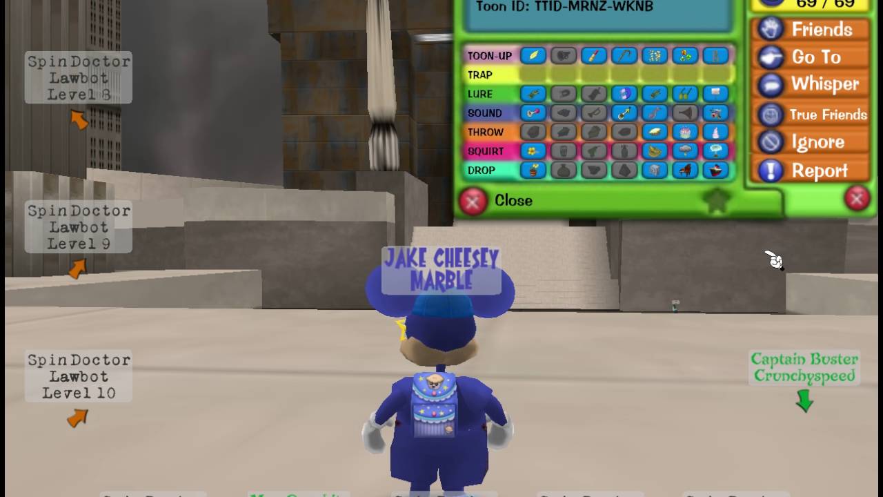 TTR - 64 laff toon with completely maxed gags - YouTube