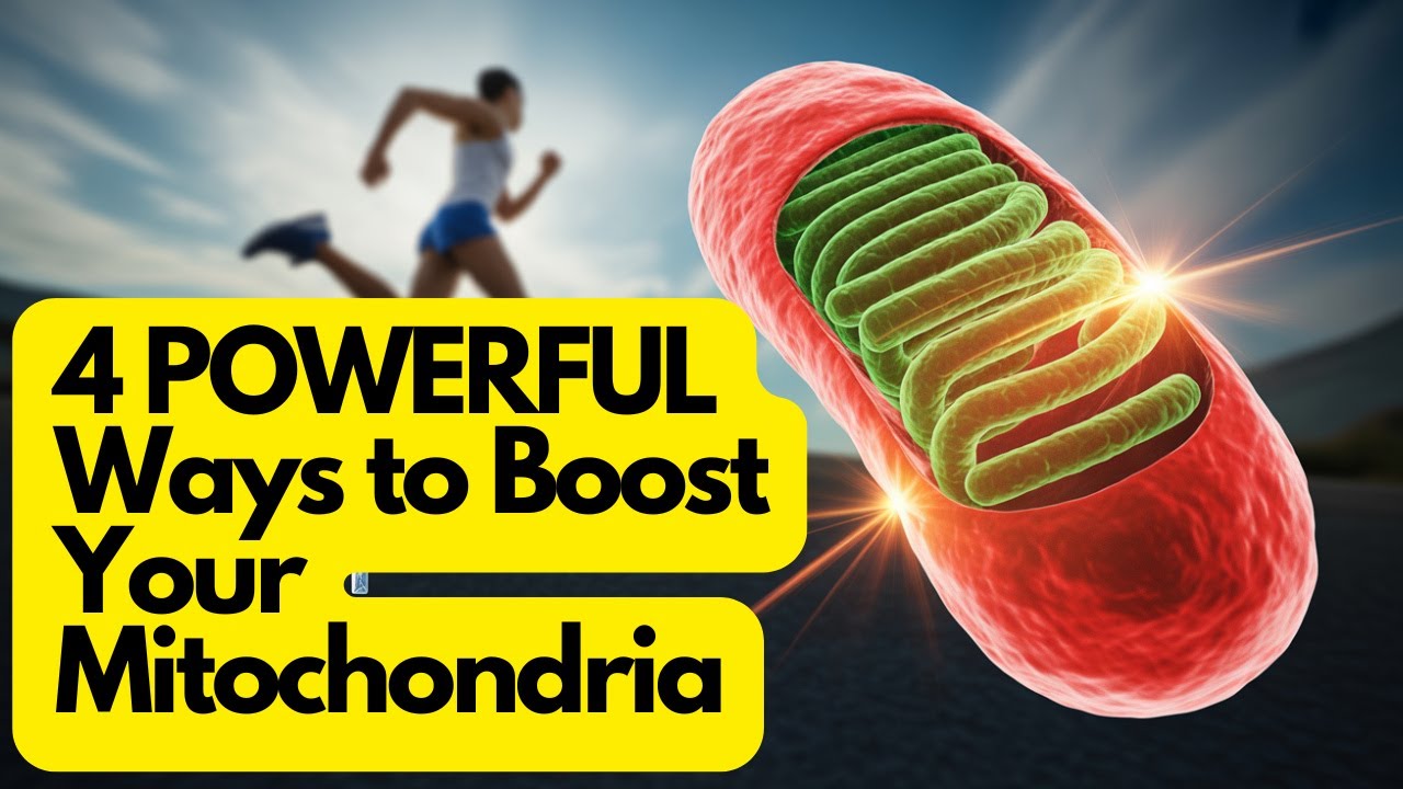 4 POWERFUL Ways to Boost Your Mitochondria - YouTube
