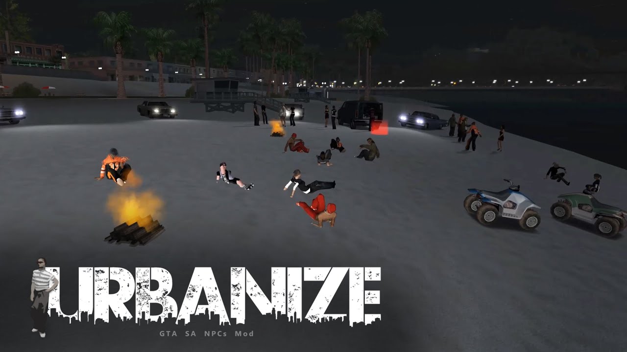 [GTA SA] Projeto Urbanize 08-24 (festa na praia) - YouTube