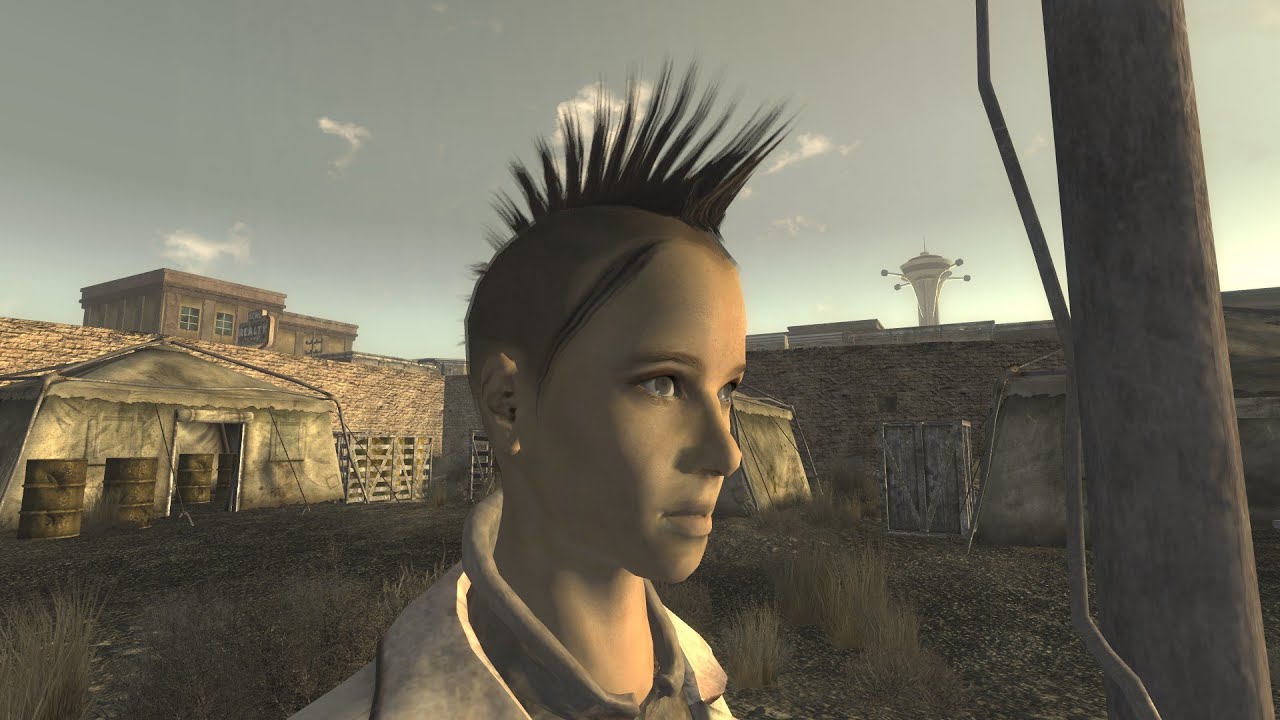 The wildest haircut in Fallout - YouTube