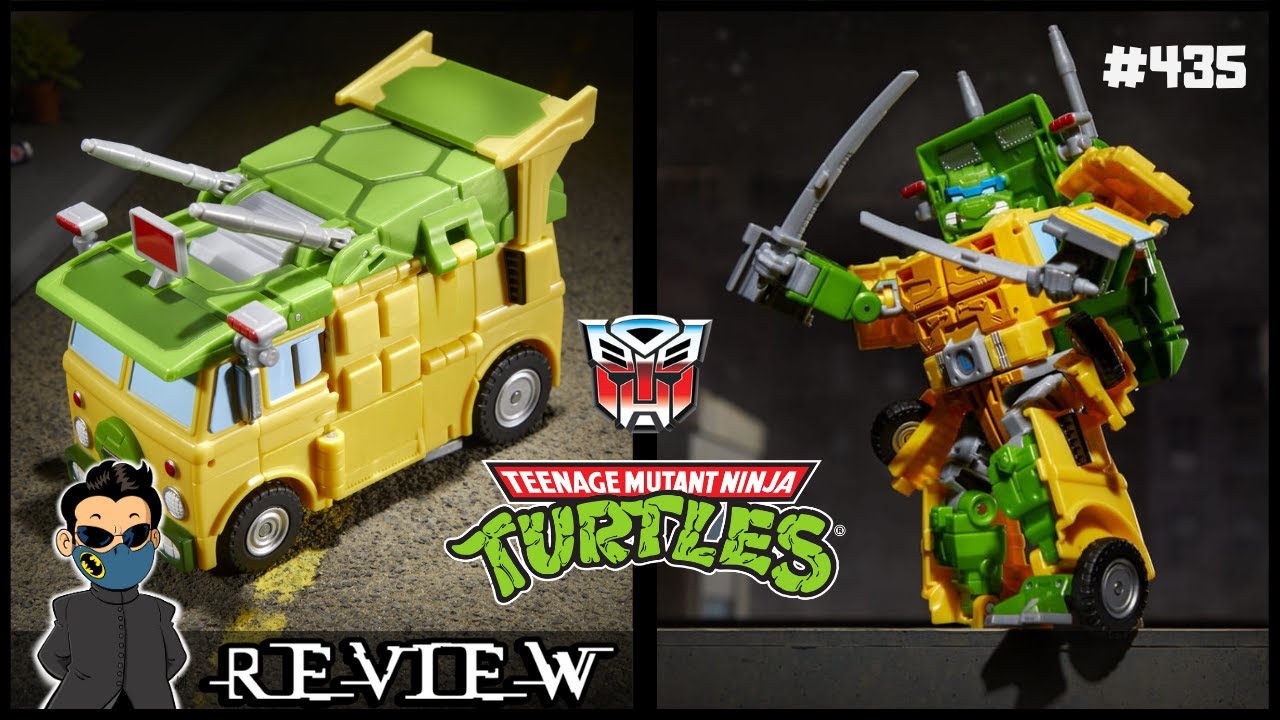 Ninja Turtles Van Transformers Review!!! - YouTube