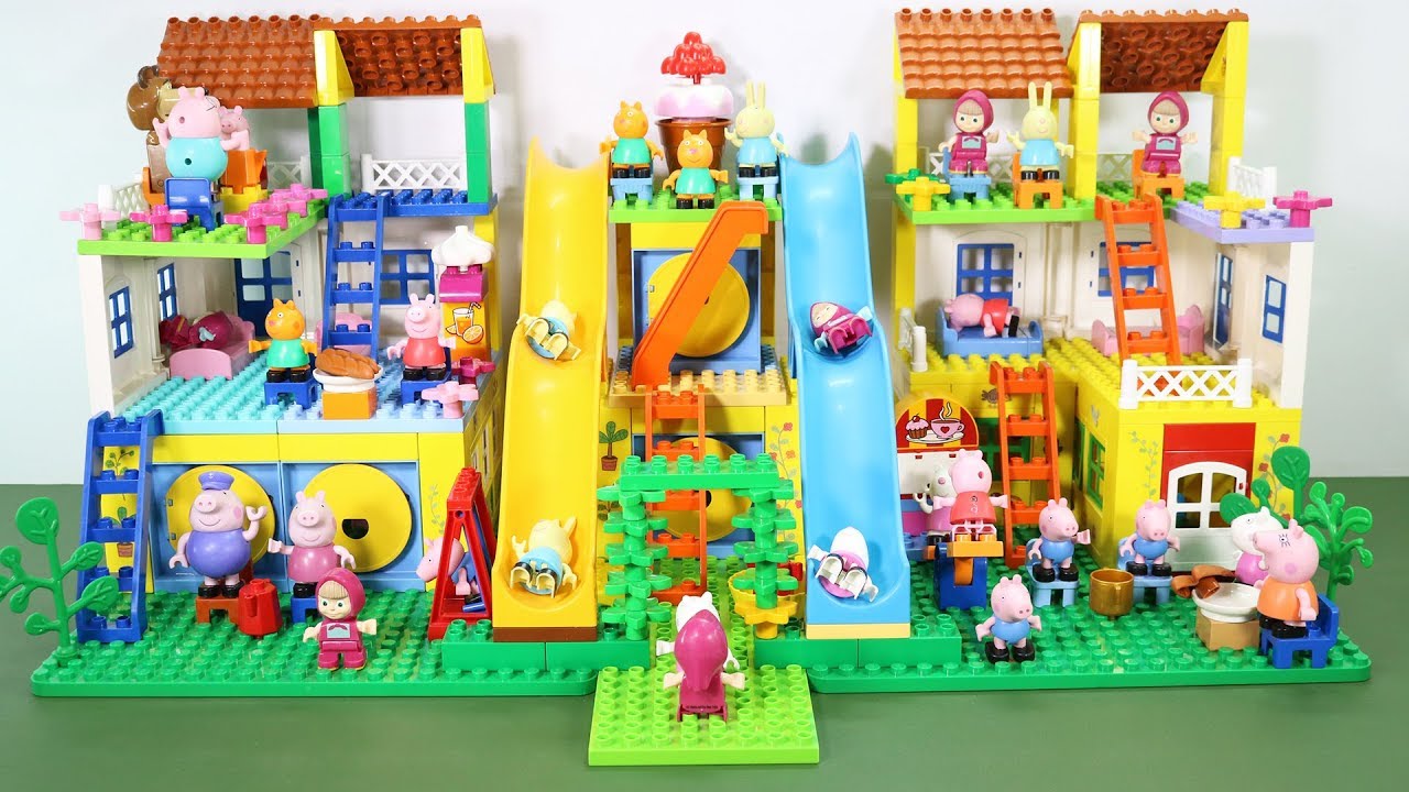Lego House With Water Slide #4 - YouTube