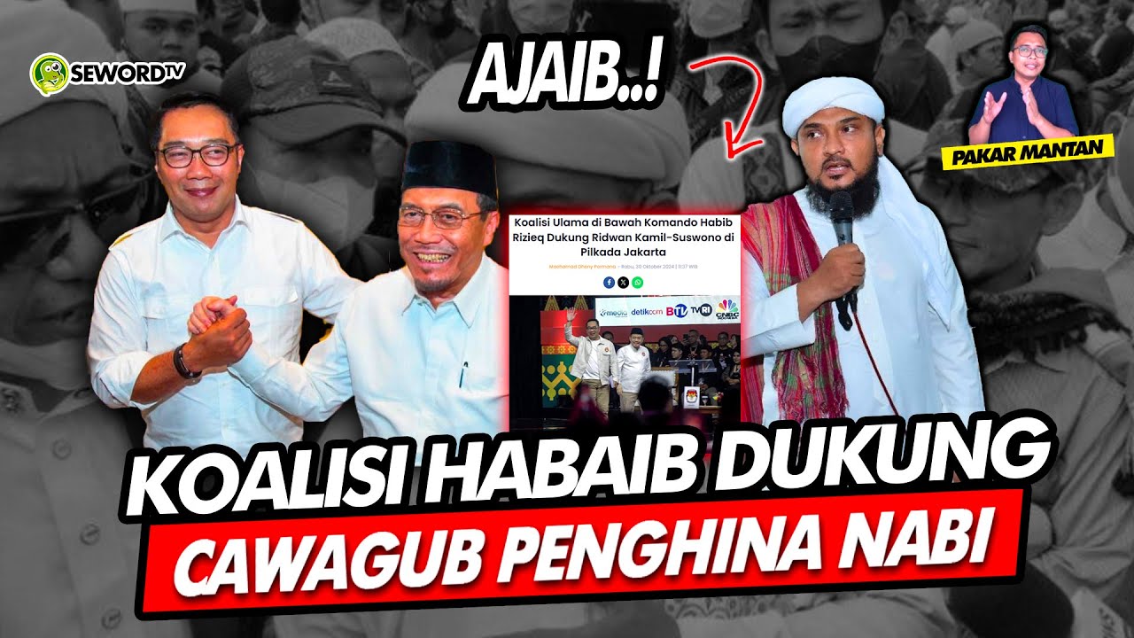 Alifurrahman: KOALISI HABAIB DUKUNG CAWAGUB PENGHINA NABI - YouTube