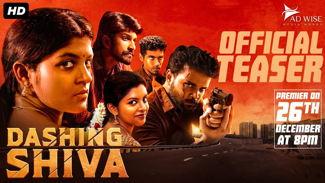 DASHING SHIVA (2023) Official Hindi Teaser | Rasu Ranjith, Aparna ...