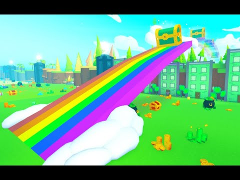 The Giant Rainbow Event In Pet Simulator X! - YouTube