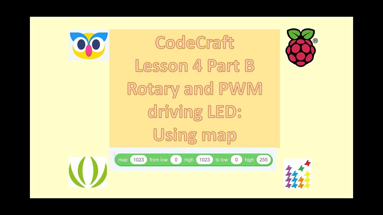 Codecraft Lesson 4b - Grove Starter Kit for Arduino - PWM, LED and map ...