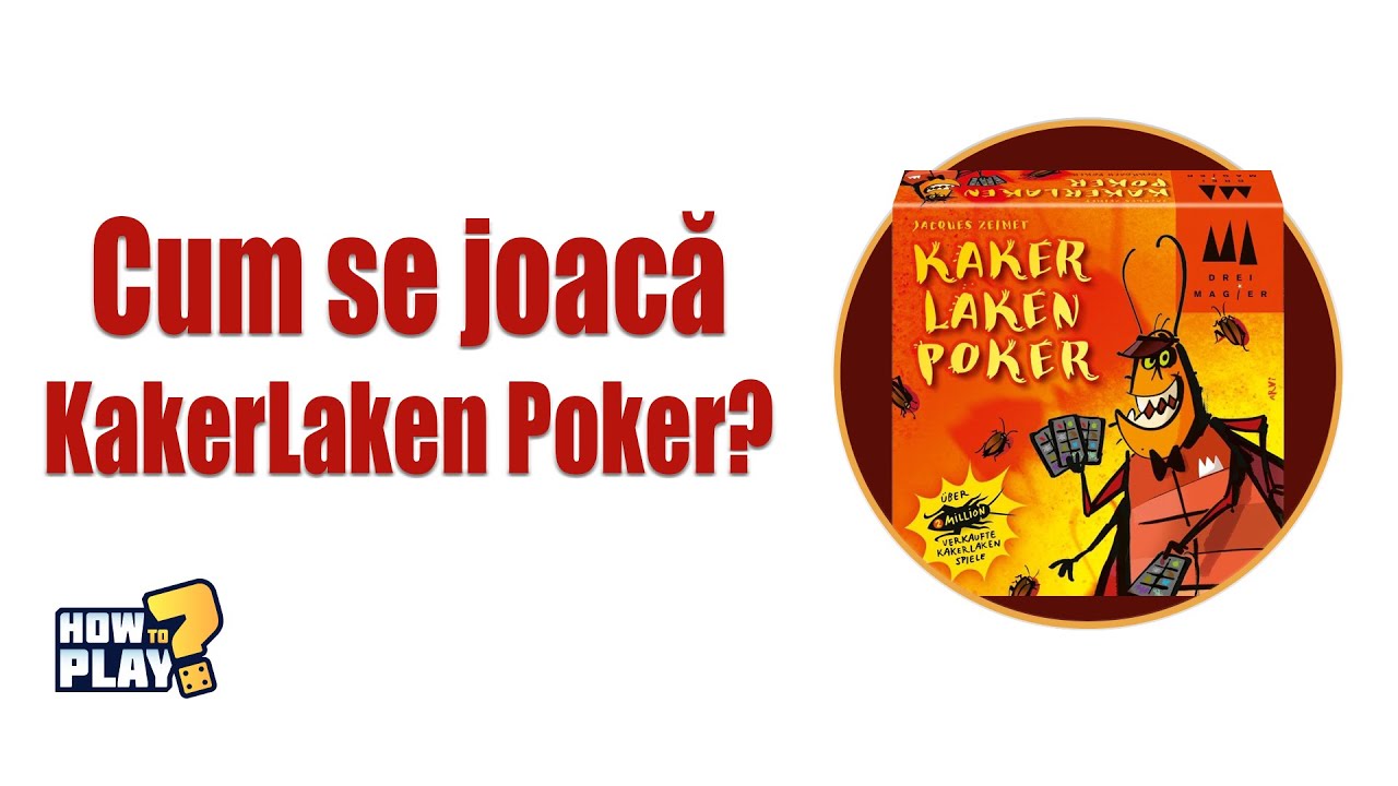 Cum se joaca Kaker Laken Poker? Tutorial & Reguli pe scurt [#80] - YouTube