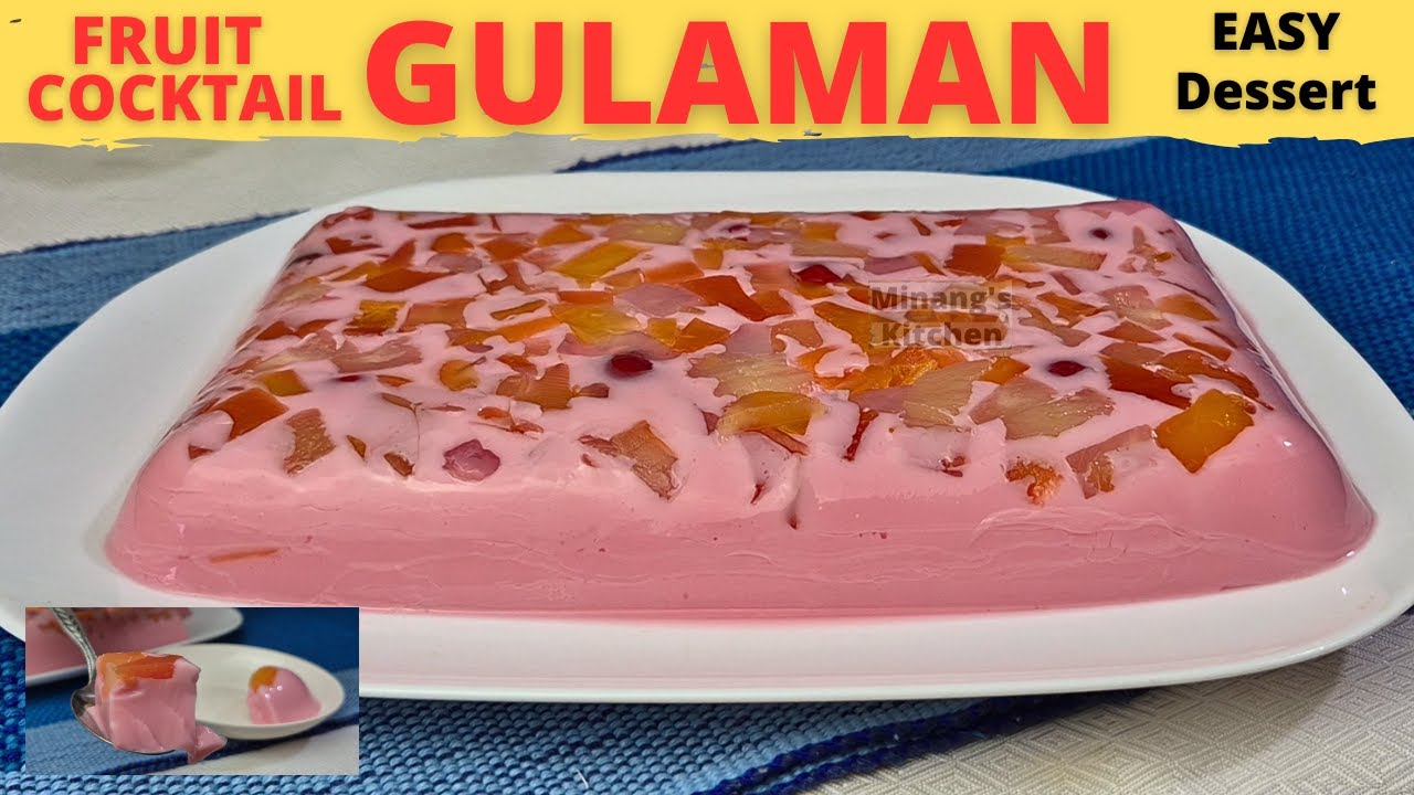 FRUIT COCKTAIL JELLY | + BONUS RECIPE | Fruit Cocktail GULAMAN ...