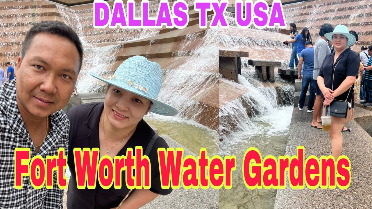 Fort Worth Water Gardens Dallas Texas Part 3 - YouTube