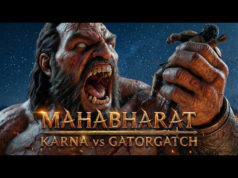 Karna vs Ghatotkach | Mahabharat Night Battle | AI short Film | Mythology | Sanatan Dharma