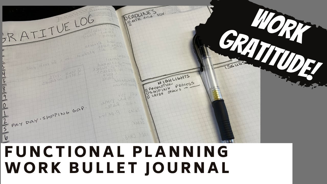 Functional WORK BUJO March Setup - YouTube