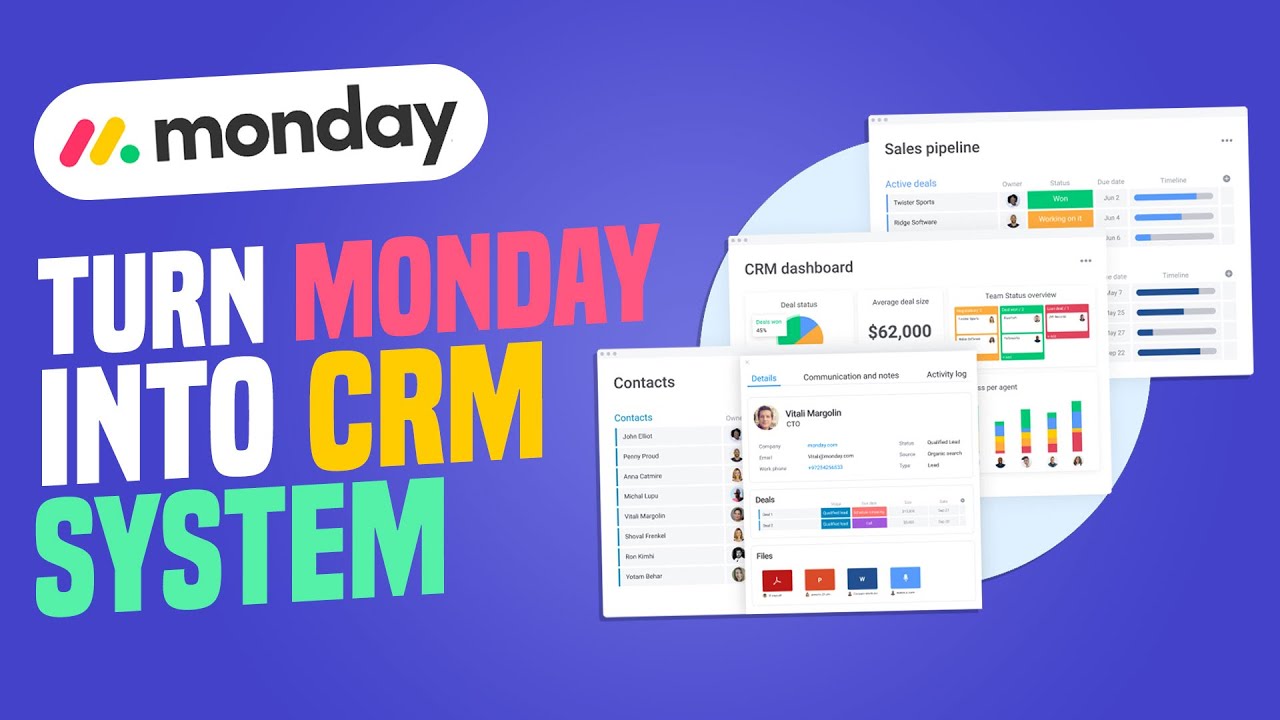 How To Turn Monday.com Into A CRM System | Step By Step Tutorial (2022 ...