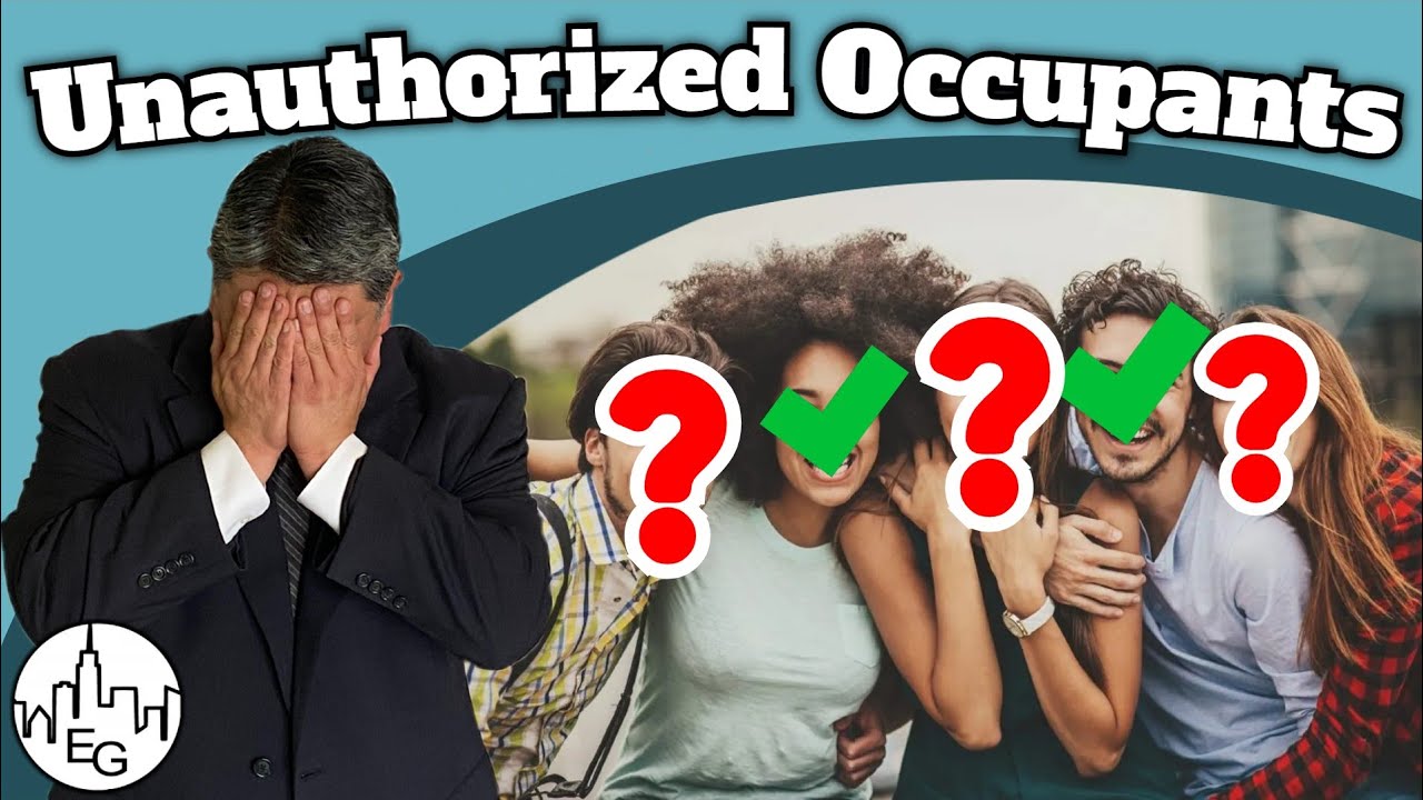 How to Deal with #Unauthorized #Occupants - YouTube