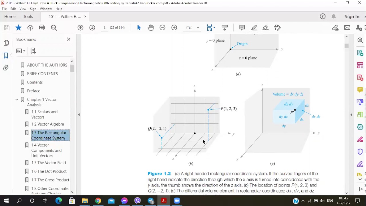Rectangular Coordinate| Vector Analysis - YouTube
