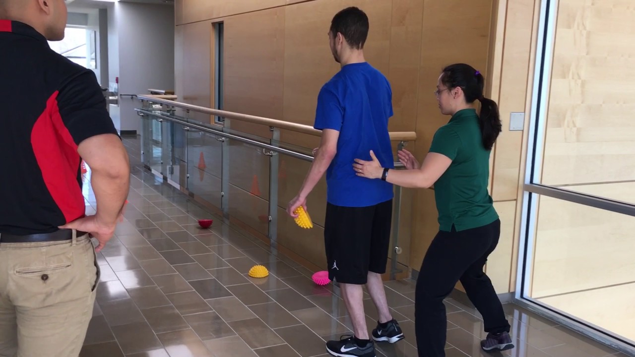 PSH. C4-C5 Incomplete SCI. Four years, eleven months post. Obstacle ...