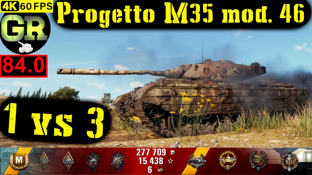 World of Tanks Progetto M35 mod 46 WoT Replay - 7 Kills 7.1K DMG(Patch ...