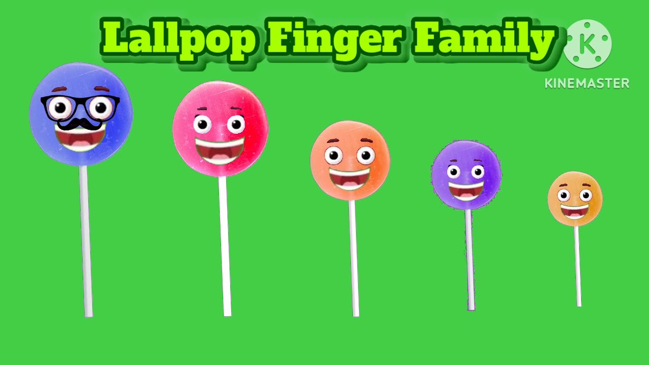 Lollipop Finger Family - YouTube