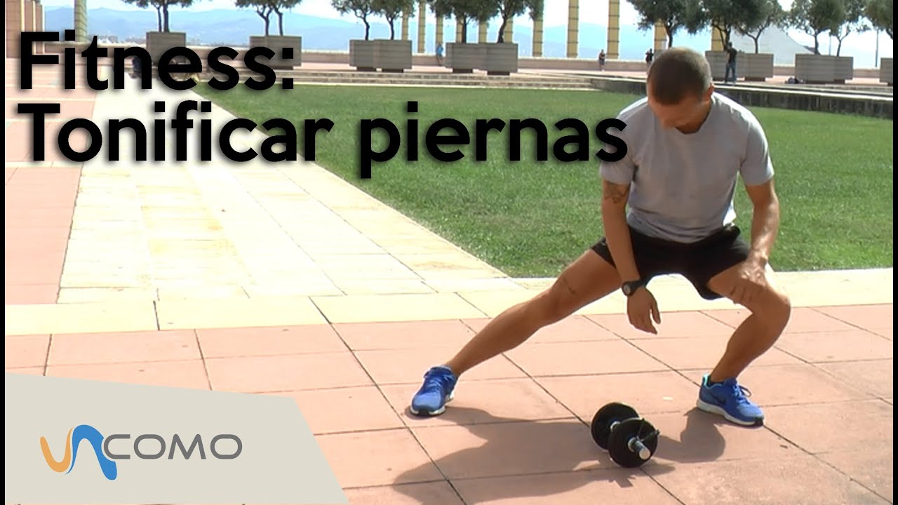 Clase de fitness: tonificar piernas - YouTube