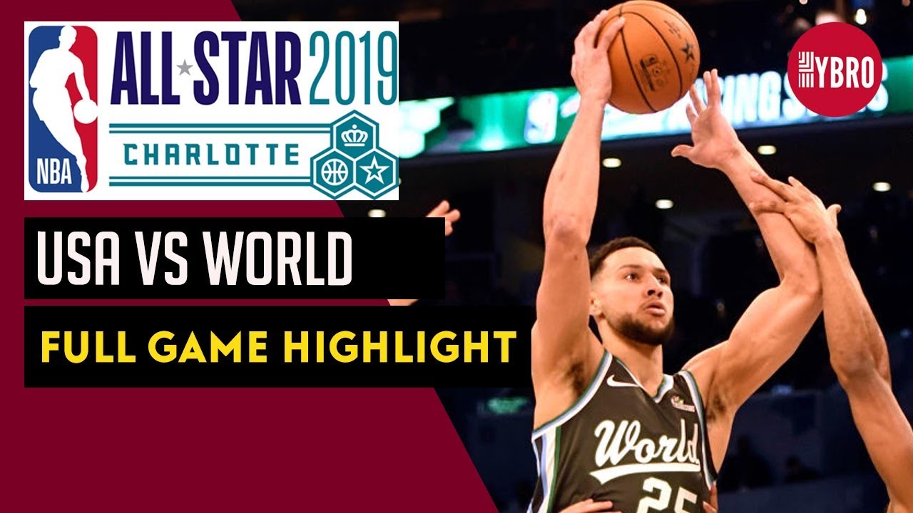 NBA Highlights - Team World vs Team USA | 2019 NBA Rising Stars ...