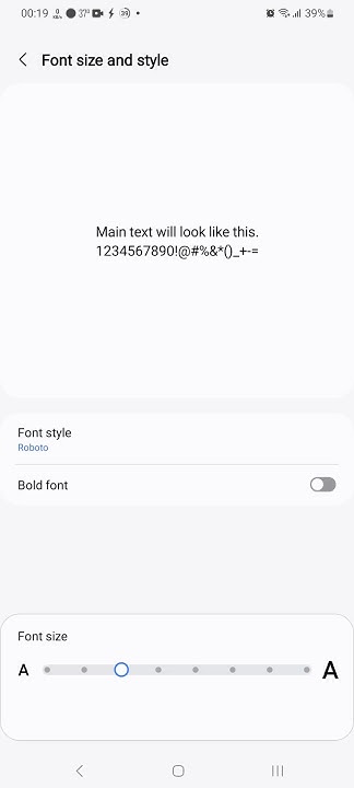 How to change font default(One UI 6)to default(Roboto)in Samsung A05s OneUI 6.0 Android 14!# ...