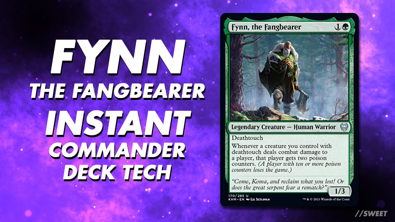 MTG - Fynn, the Fangbearer, Instant Deck Tech - YouTube