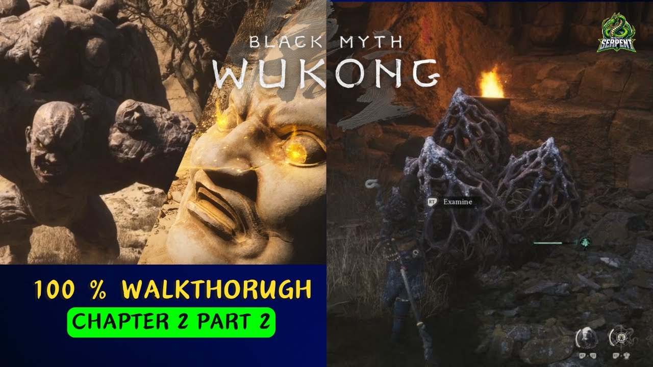 Black Myth: Wukong Chapter 2 Part 2 - All 6 Buddha Eyes Locations & How ...