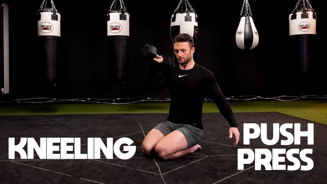 Kneeling Push Press - YouTube