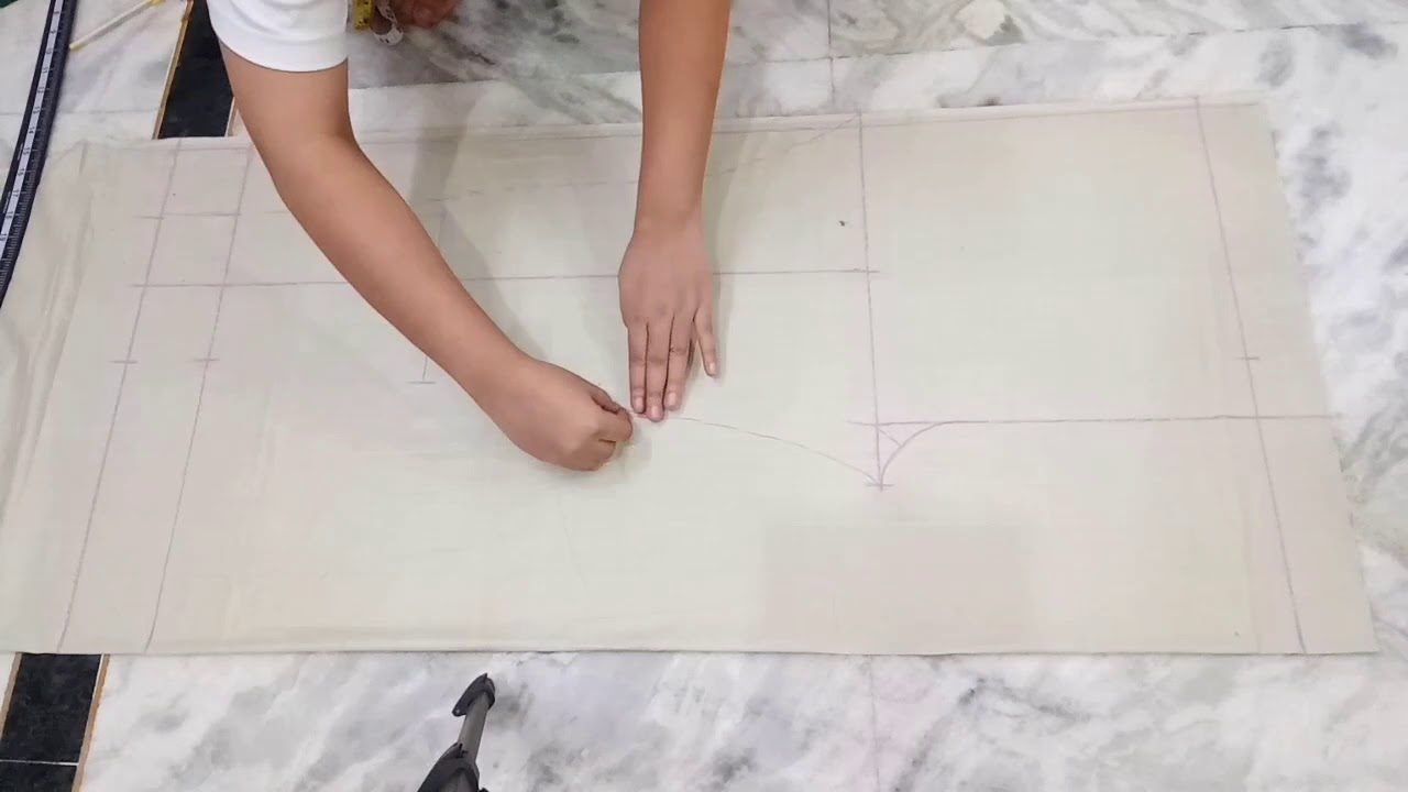 बिना ( Leg Shaper या Scale ) की Help के plazo pant की कटिंग करना सीखे ...