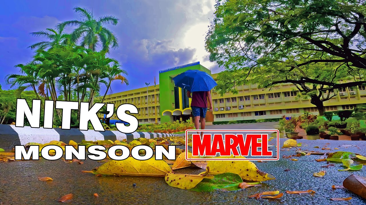 NITK Campus Beauty in Monsoon | Most beautiful college campus | YRM ...