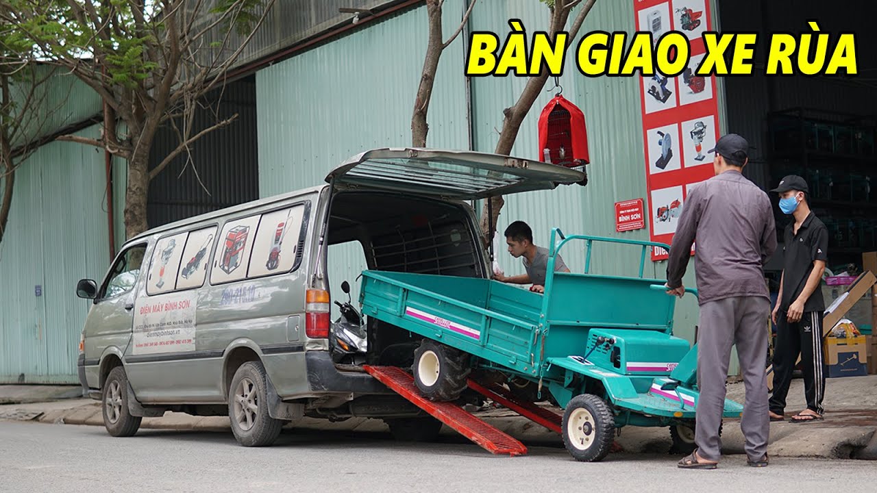 Vận Chuyển Bàn Giao Xe Rùa Chở Hàng Bốn Bánh Kubota Lên Than Uyên Lai ...