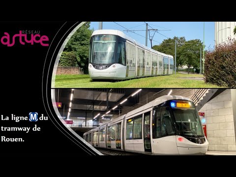 Le Tramway de Rouen, réseau Astuce. - YouTube