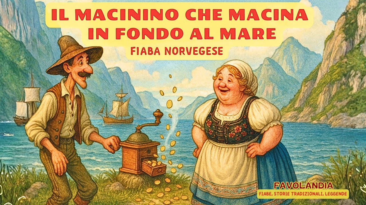 IL MACININO CHE MACINA IN FONDO AL MARE - Fiaba Norvegese Tradizionale ...