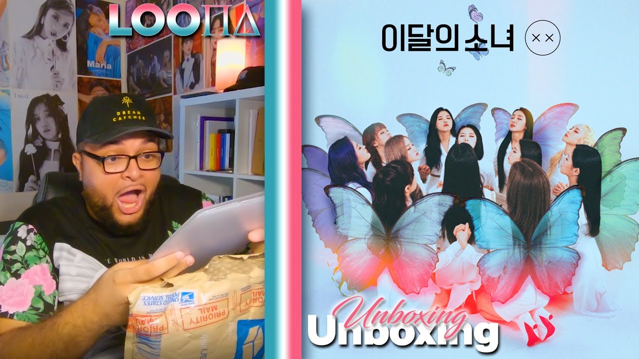 LOONA Mystery Unboxing | I FINALLY HAVE ONE 😭🦋 - YouTube